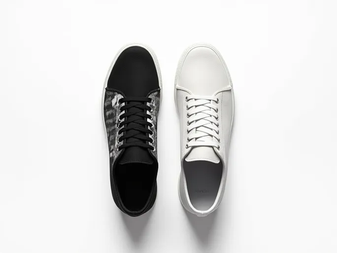 Kenzo Black Print Sneakers Gain Popularity Among Urban Trendsetters
