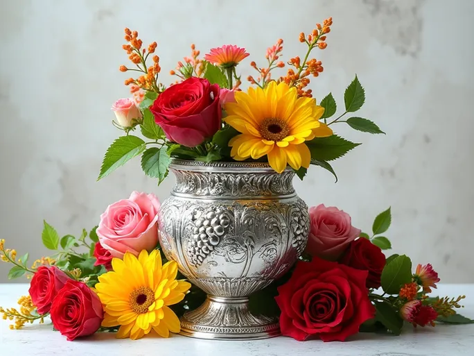 Heavy Recommendation Georg Jensen 1505 Flower Pot