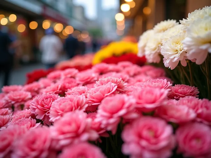 Sichuan Carnation Prices Shift Amid Flower Market Trends