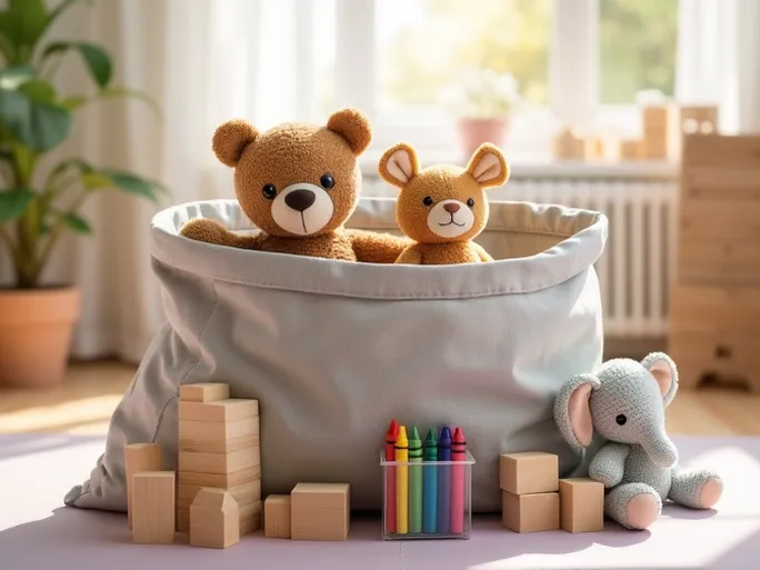 Organic Cotton Storage Bags Gain Popularity for Kids Items
