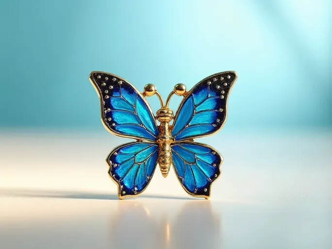 Fable England Launches Affordable Butterfly Necklace