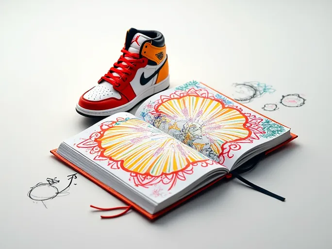 Air Jordan 1 Mid notebook Toddler Edition Blends Style and Creativity