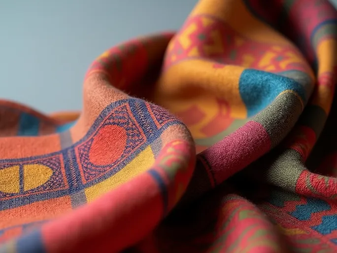 Handcrafted Indian Scarves Brighten Autumn Wardrobes
