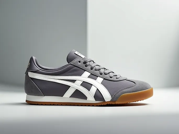 Onitsuka Tiger Reintroduces Retro GSM Sneaker in Greywhite