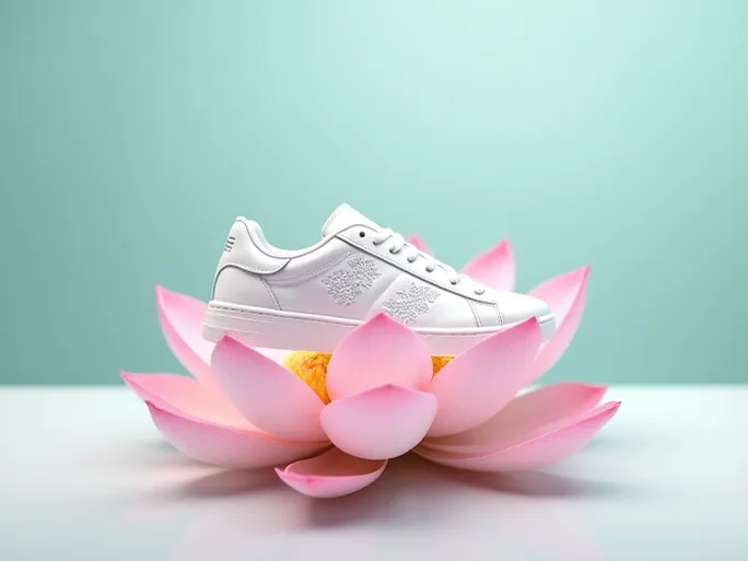 Anta Palace Museum Launch Lotusthemed Womens Sneakers
