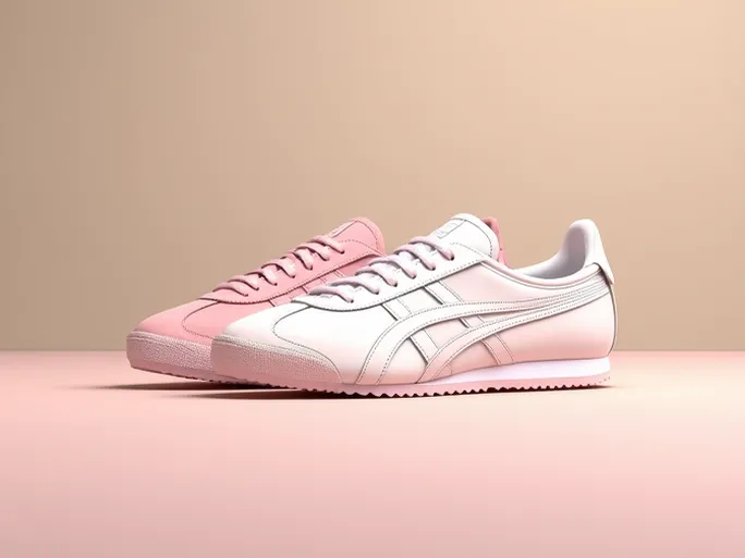 Onitsuka Tiger Launches Retrochic millennial Pink Sneaker