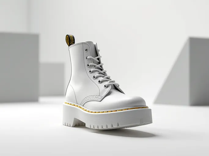 Dr Martens White 1460 Boots Embody Rebellious Style