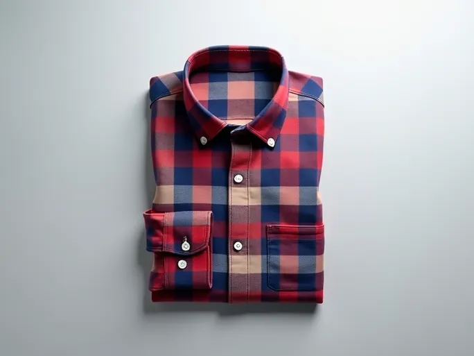 TC Blended Yarndyed Plaid Fabric Gains Popularity for Shirts