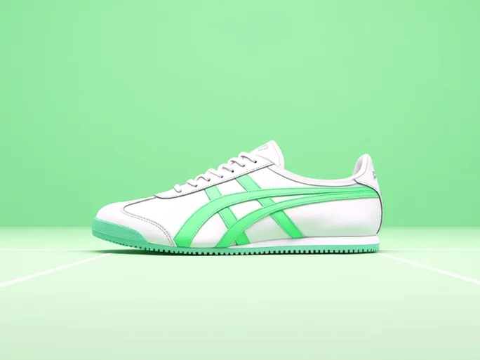 Onitsha Tiger Relaunches Serrano Sneaker in Green and White