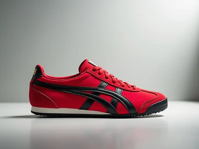 Onitsuka Tiger Relaunches Retro Vickka Moscow Red Sneaker
