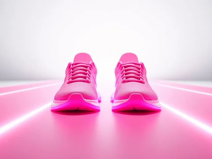 Brooks Unveils Lightweight pink Glo Hyperion GTS for Stability
