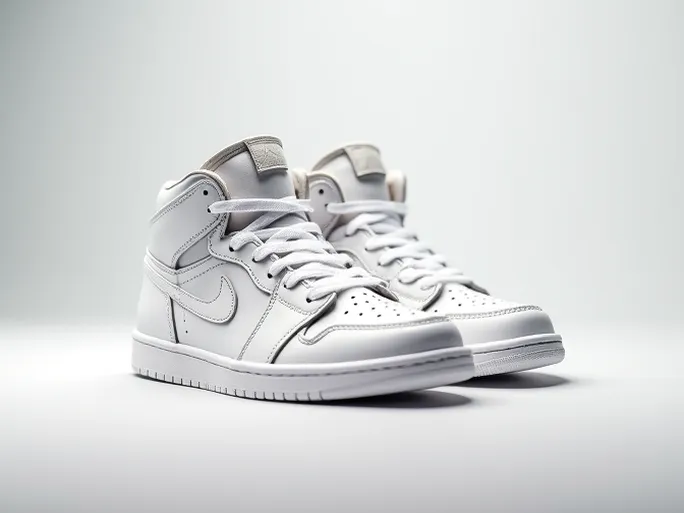 Air Jordan 1 Mid Triple White Launches for Toddlers