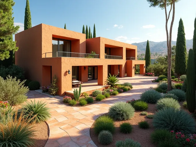 Zenith House Blends Earth-Toned Design with Menorca's Landscape