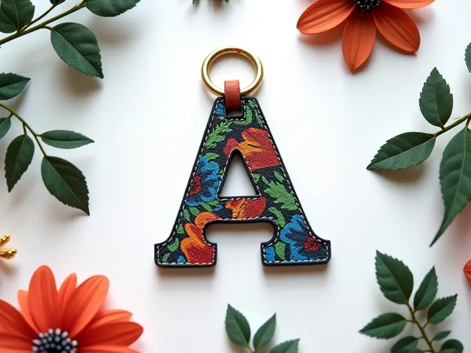 William Morris Launches Sustainable Leather Initial Charms