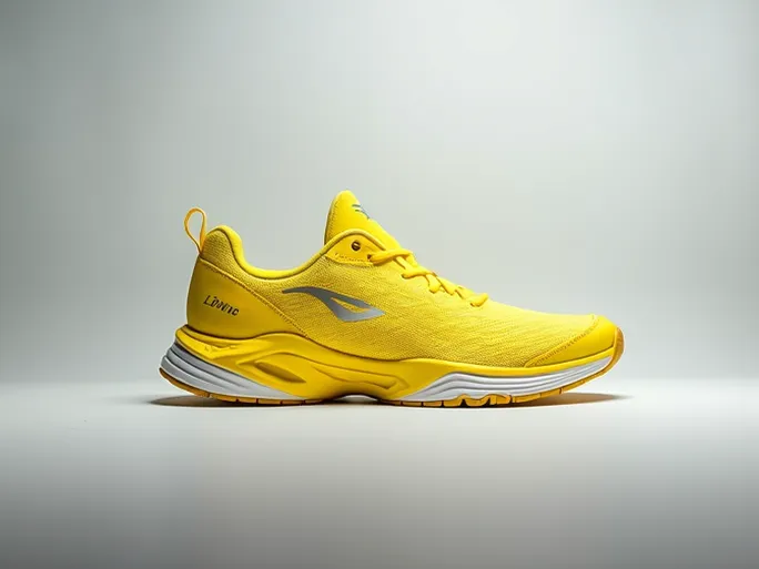 Lining Launches Breathable Yellow Sneakers for Active Wear