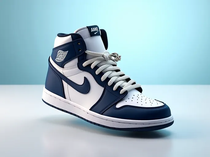 Air Jordan 1 navy Anchor Merges Heritage with Nautical Design