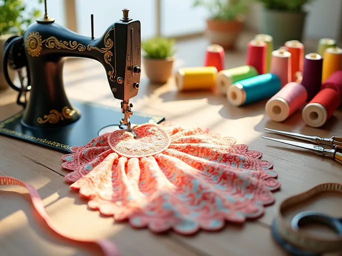 Handsewing Workshop Teaches 14 Scale Fashion Skirt Crafting