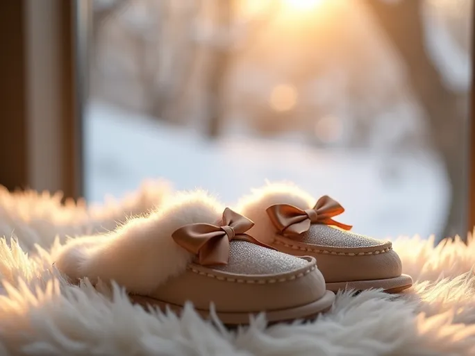 Uggs Ansley Bow Glimmer Boots Blend Comfort and Sparkle for Winter