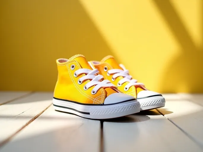Converse Launches Bright Yellow All Star Light V1 HI Sneakers