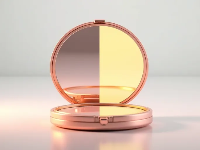 Art Deco Compact Mirrors Revive Vintage Beauty Trend