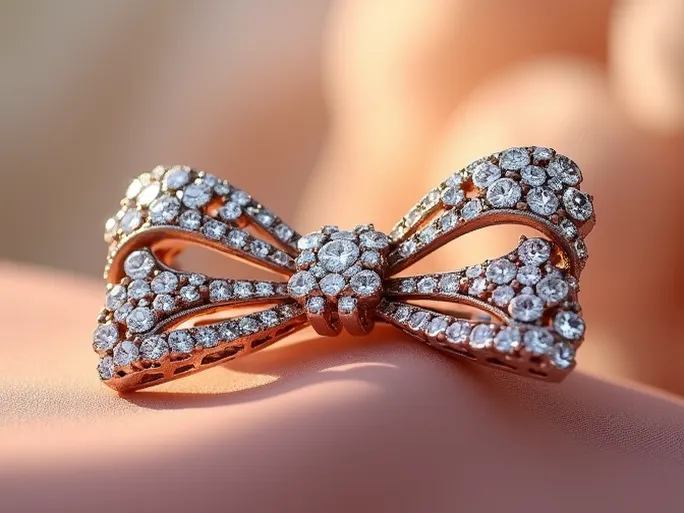 Victorian 55carat Diamond Brooch Draws Collector Interest