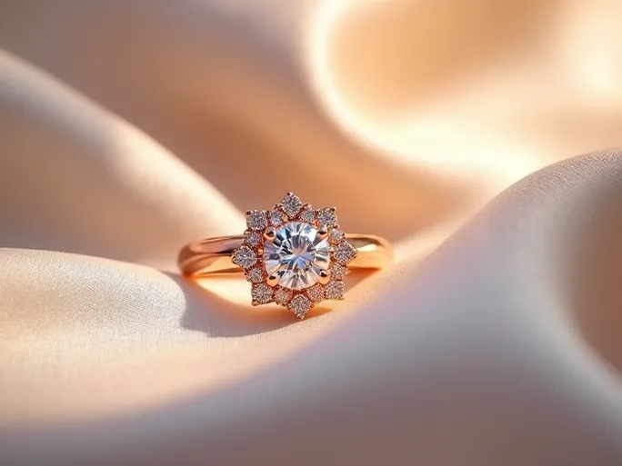 Luxury Rose Gold Diamond Rings Blend Opulence with Personal Style