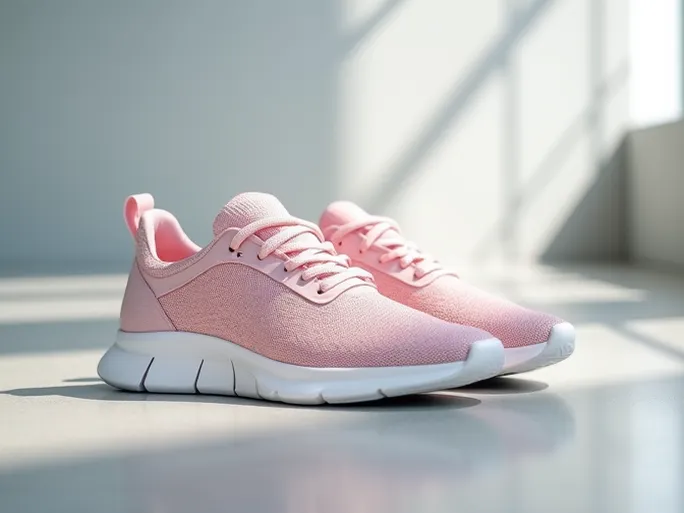 Anta Launches Womens Training Sneakers in Ivory Pink
