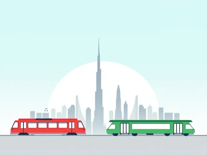 Dubai's Public Transport Hits Record 503M Rides in 2023