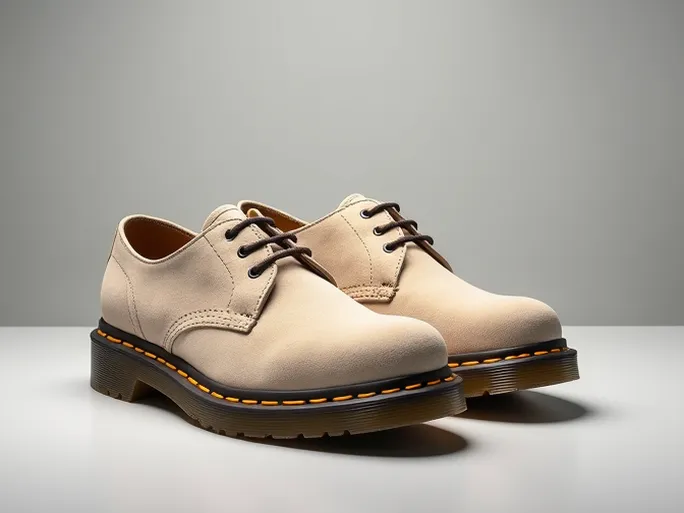 Dr Martens Expands Suede Footwear Line with Parchment Style