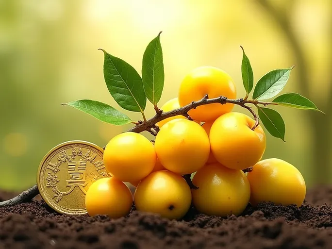 Henan Yellow Skin Fruit Branch Prices Surge Amid Demand