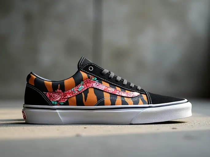 Vans Launches Old Skool Tiger Floral Sneaker Collection