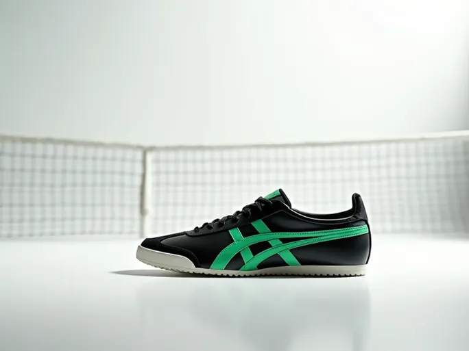 Onitsuka Tiger Reissues Retro Lawnship in Black and Green