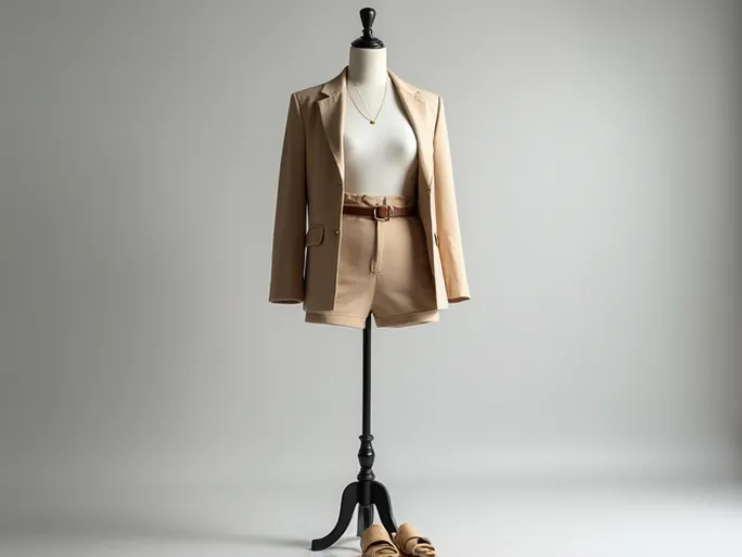 Stylish Suit Shorts Emerge As Summer Workwear Trend