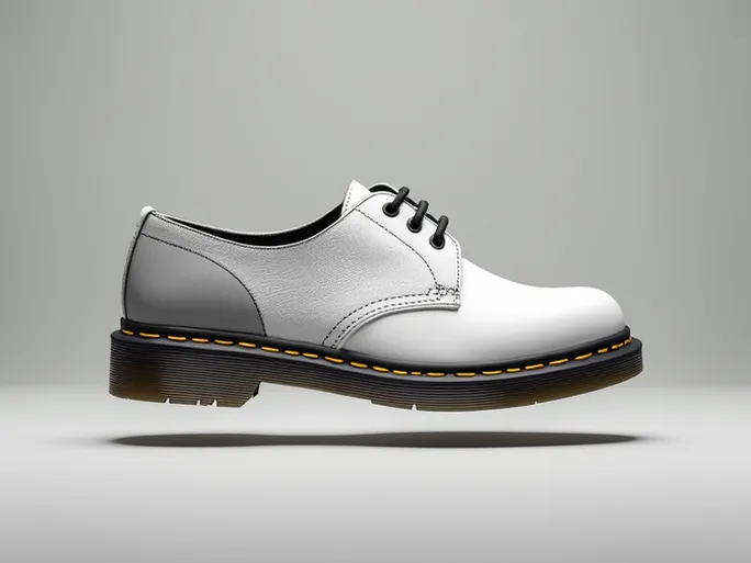 Dr Martens Updates Classic 1461 Boot in White PU Leather