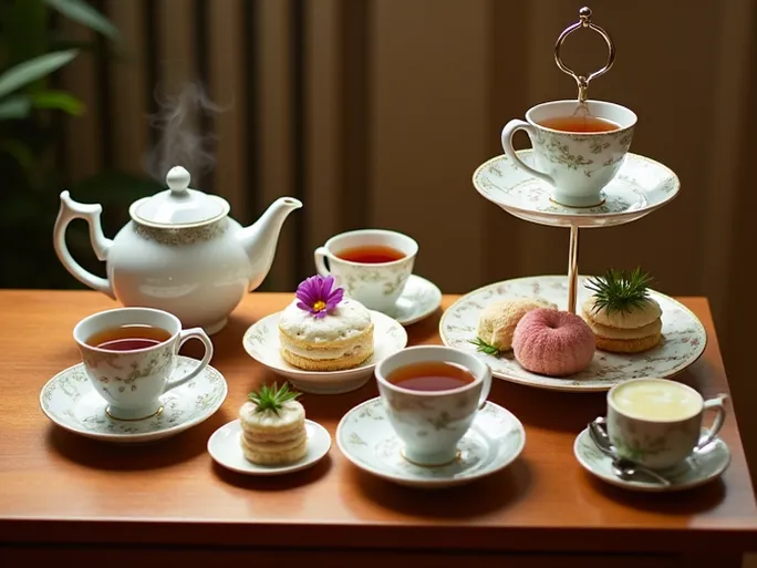 VA Museum Offers Natureinspired Afternoon Tea for Members