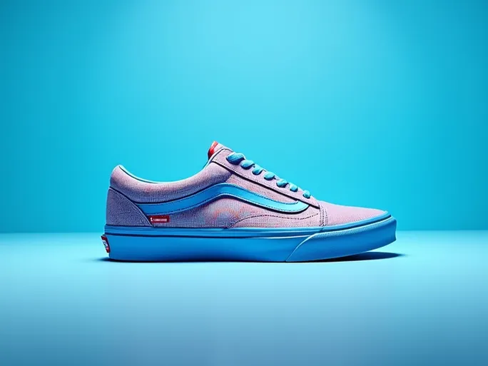Supreme Vans Launch Limited Blue Old Skool Sneakers