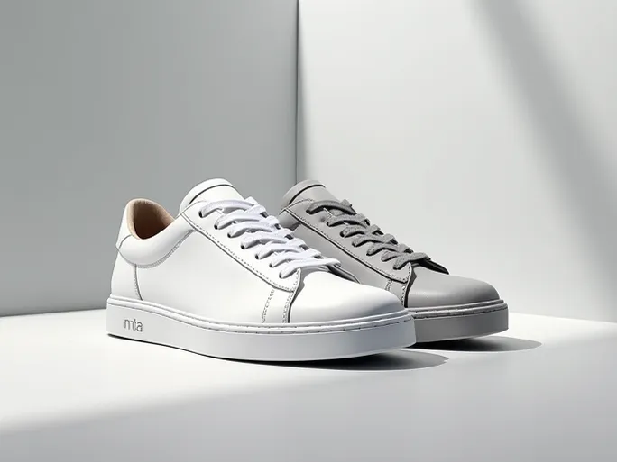 Anta Launches Stylish Lowtop White and Gray Sneakers