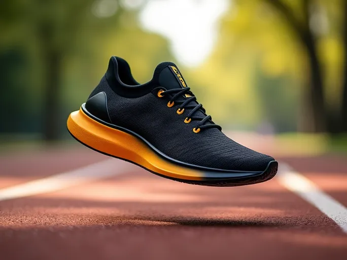 On Cloudflow Black Turmeric Running Shoes Boost Performance