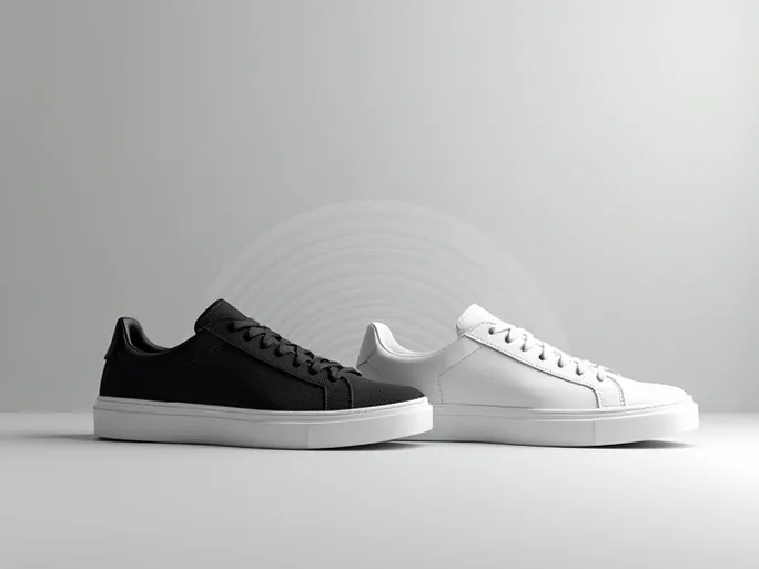 Kappa Blackwhite Sneakers Blend Style and Comfort