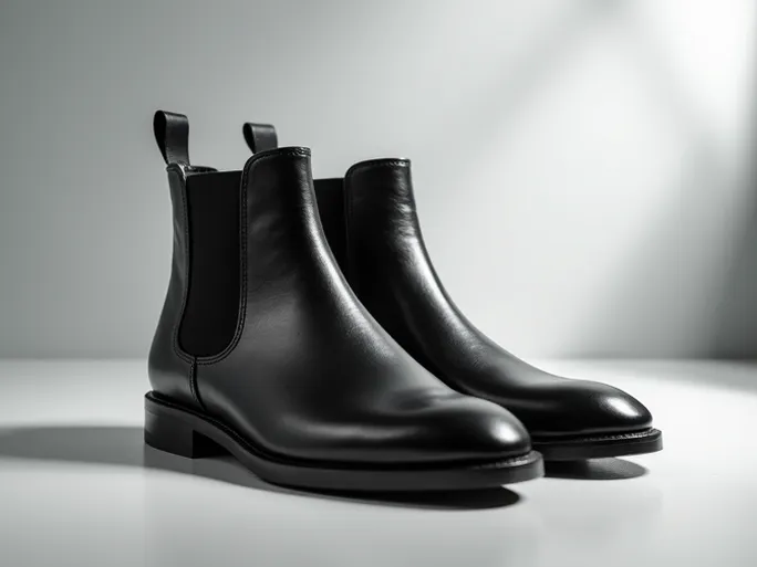Joypeace Launches Comfortable Black Leather Chelsea Boots