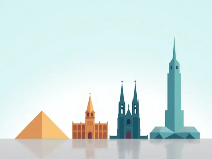 19thcentury Europes View on Global Architectural Landmarks