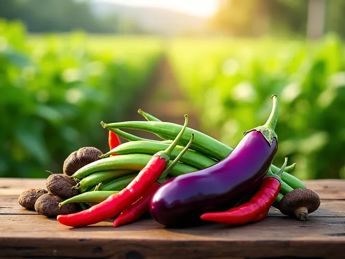 Northeast Chinas Seasonal Vegetables Highlight Authentic Cuisine