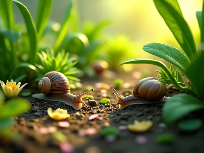 Beneficial Friends in the Garden Snails and Slugs