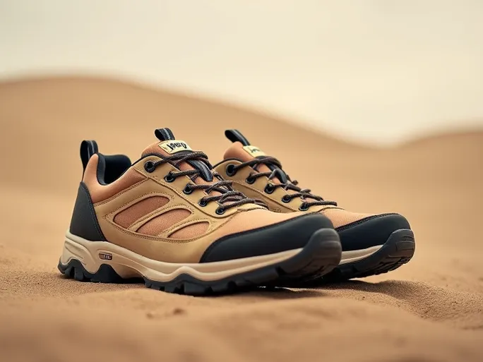 Jeep Launches Sandcolored Trail Shoes for Outdoor Enthusiasts
