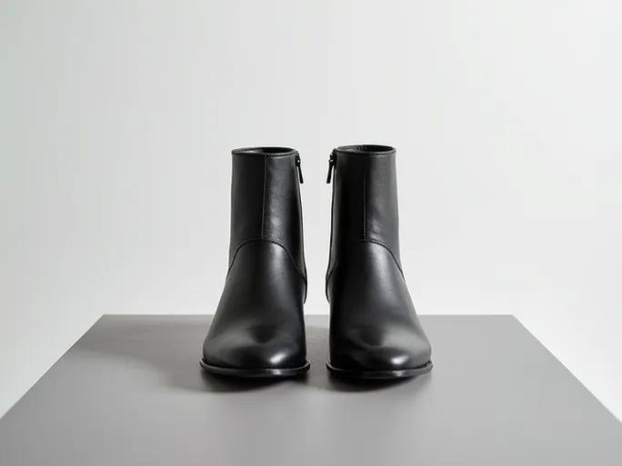 Acne Studios Black Leather Ankle Boots A Style Staple