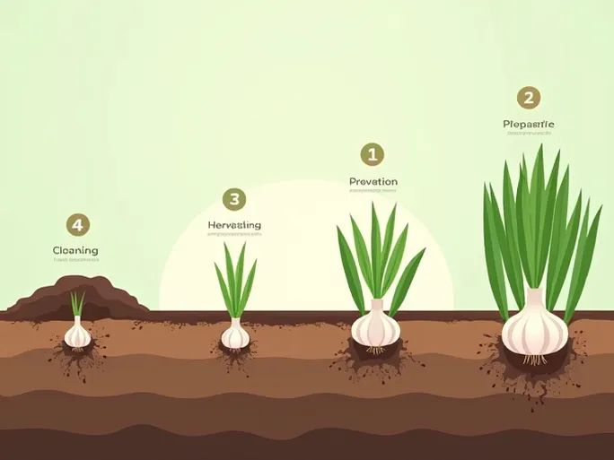 Garlic Cultivation Guide Boosts Harvest Yields