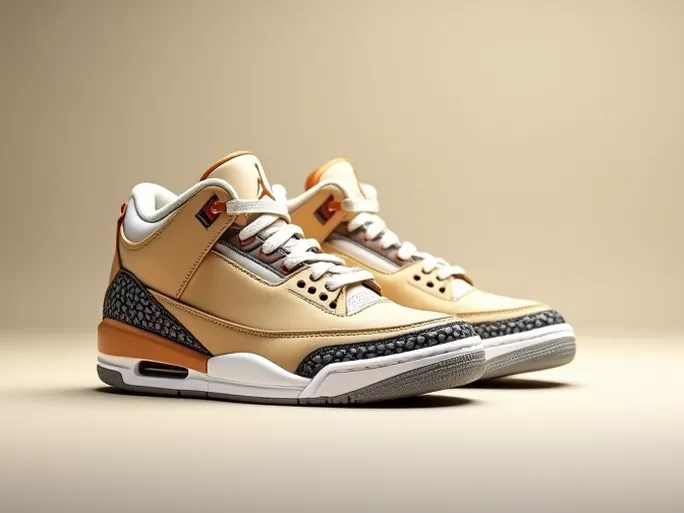 Air Jordan 3 Retro palomino Launches for Infants
