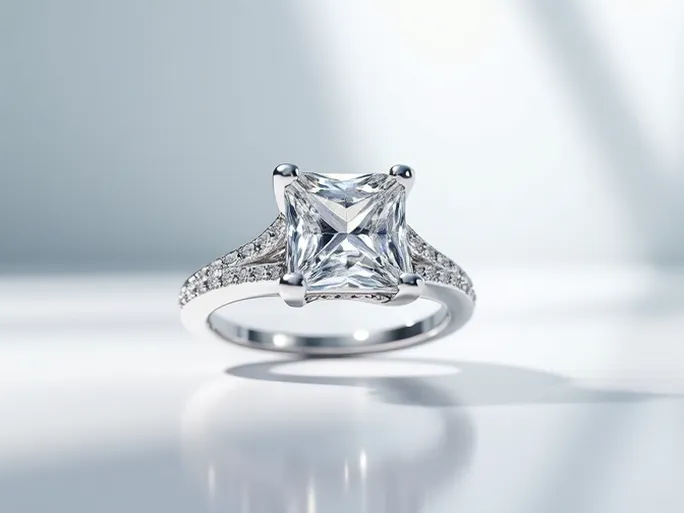 Zocai Launches Elegant Princesscut Diamond Ring Collection