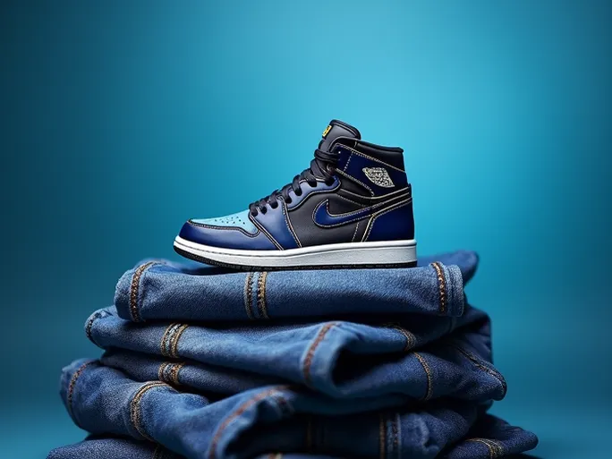 Levis X Air Jordan 1 Retro Denim Sneakers Reissued