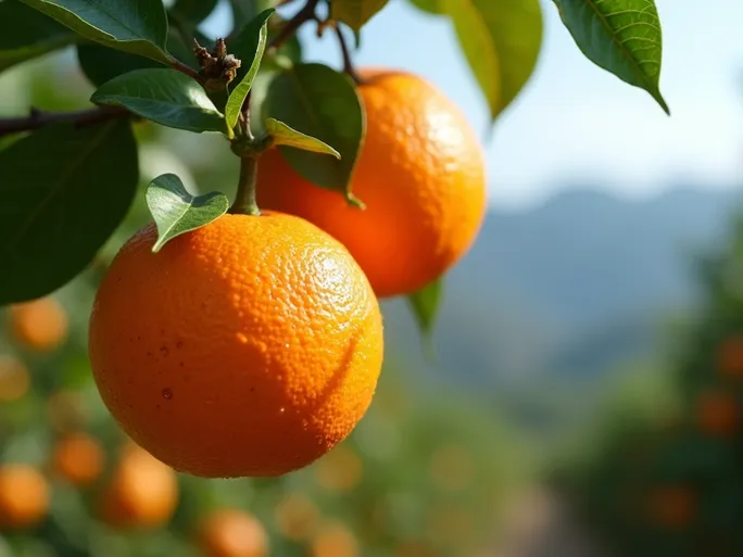 Ziguis Lateseason Navel Oranges Brighten Winter Markets